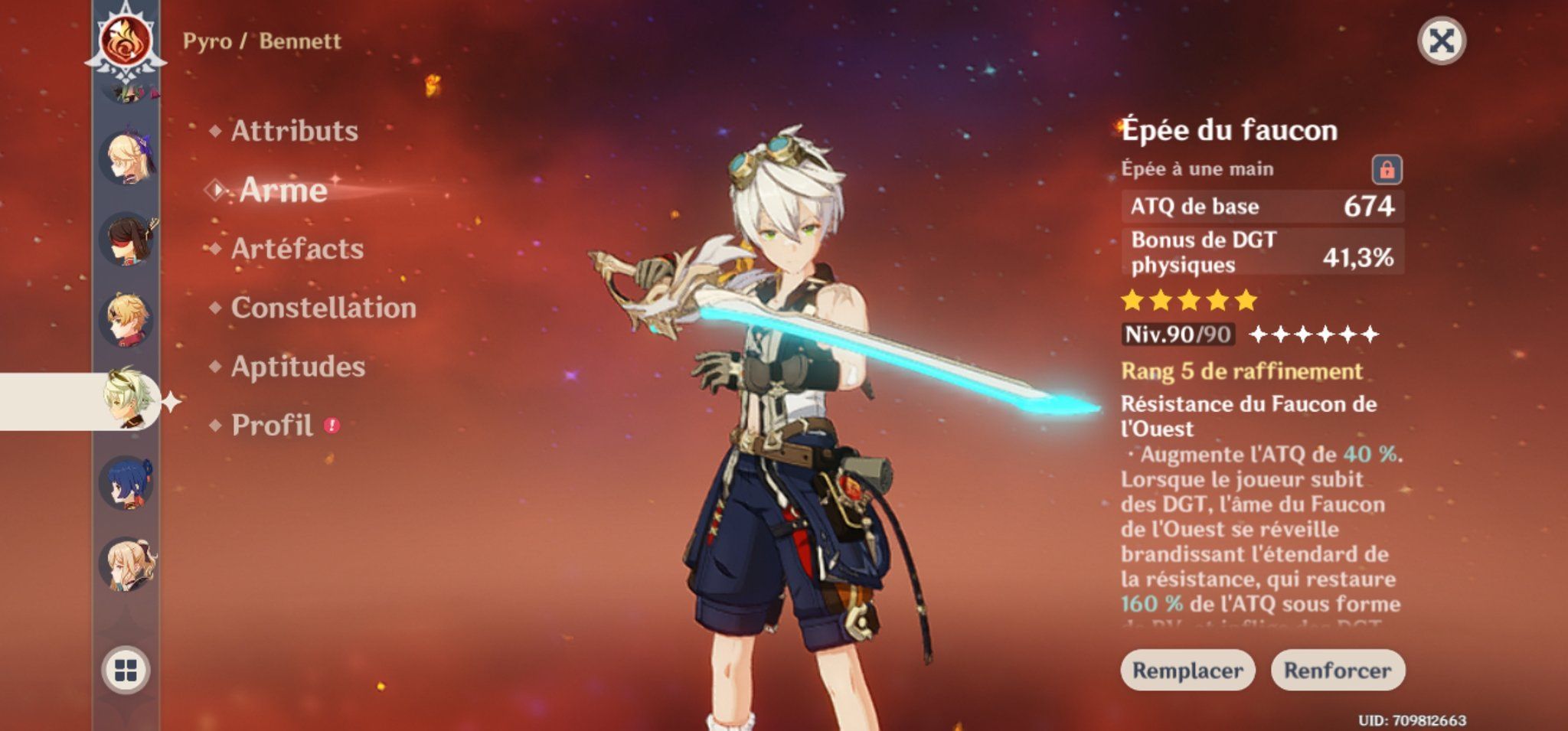 ma première arme 5* r5 est pour bennett 🥳 Genshin Impact | HoYoLAB