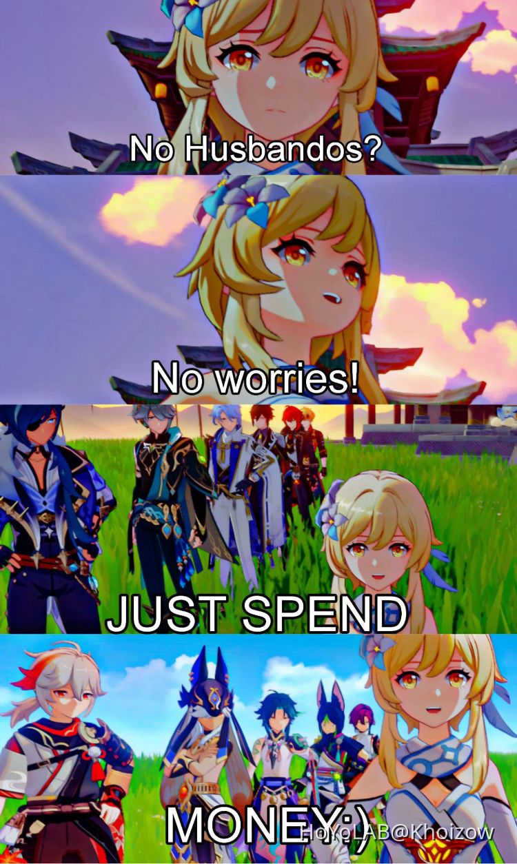 money solves everything/hj Genshin Impact | HoYoLAB