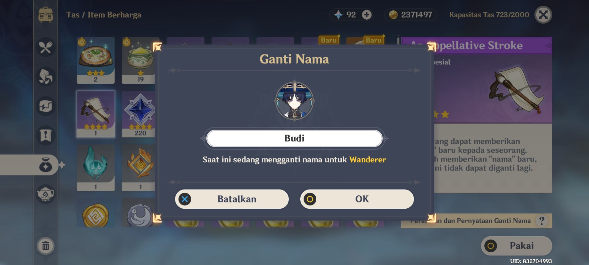 Saran nama Genshin Impact | HoYoLAB