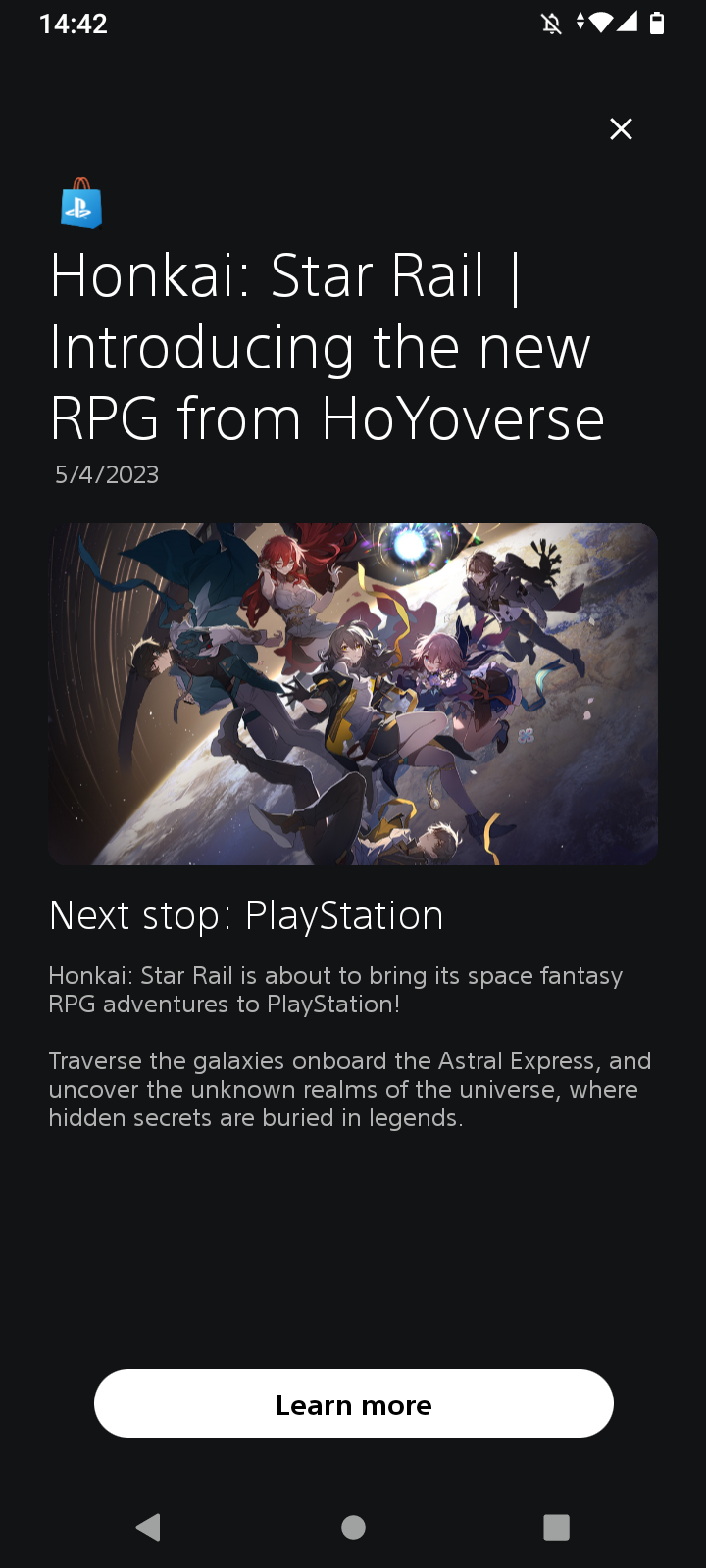 Honkai Star Rail Playstation Update! Read Description Honkai: Star Rail ...