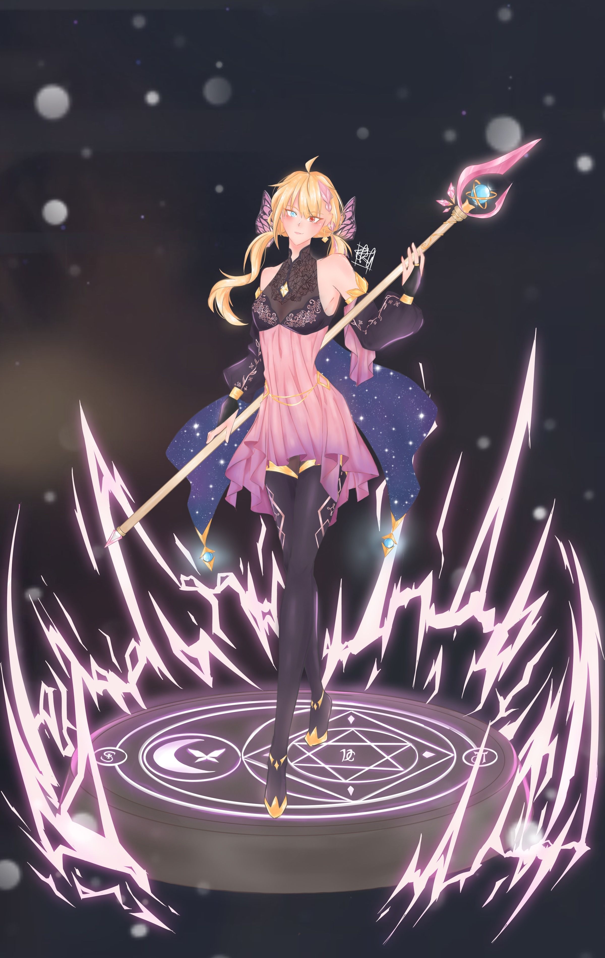 Fey - oc splash art (alternate outfit) Genshin Impact | HoYoLAB