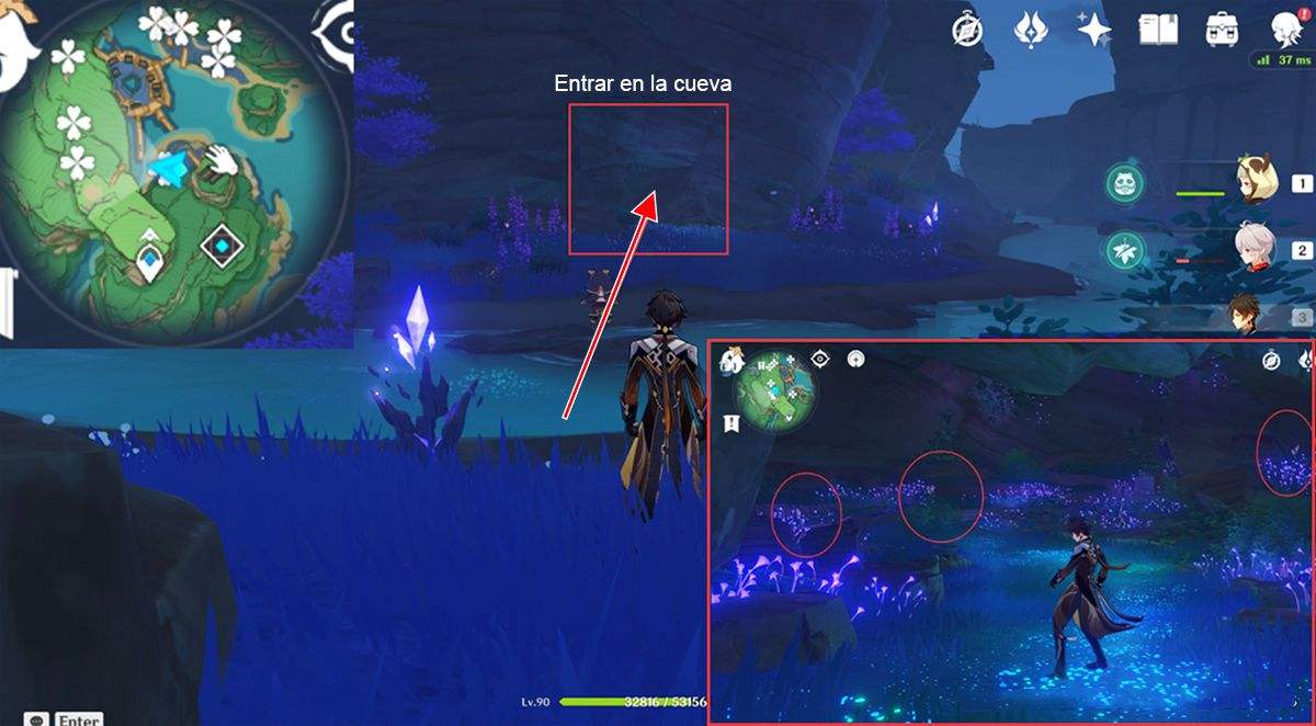 Guía de Rutas para Recolección de Percibetormentas (Total de 77 ...