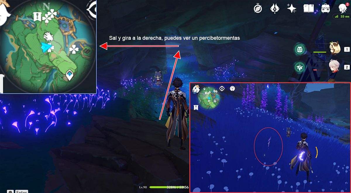 Guía de Rutas para Recolección de Percibetormentas (Total de 77 ...