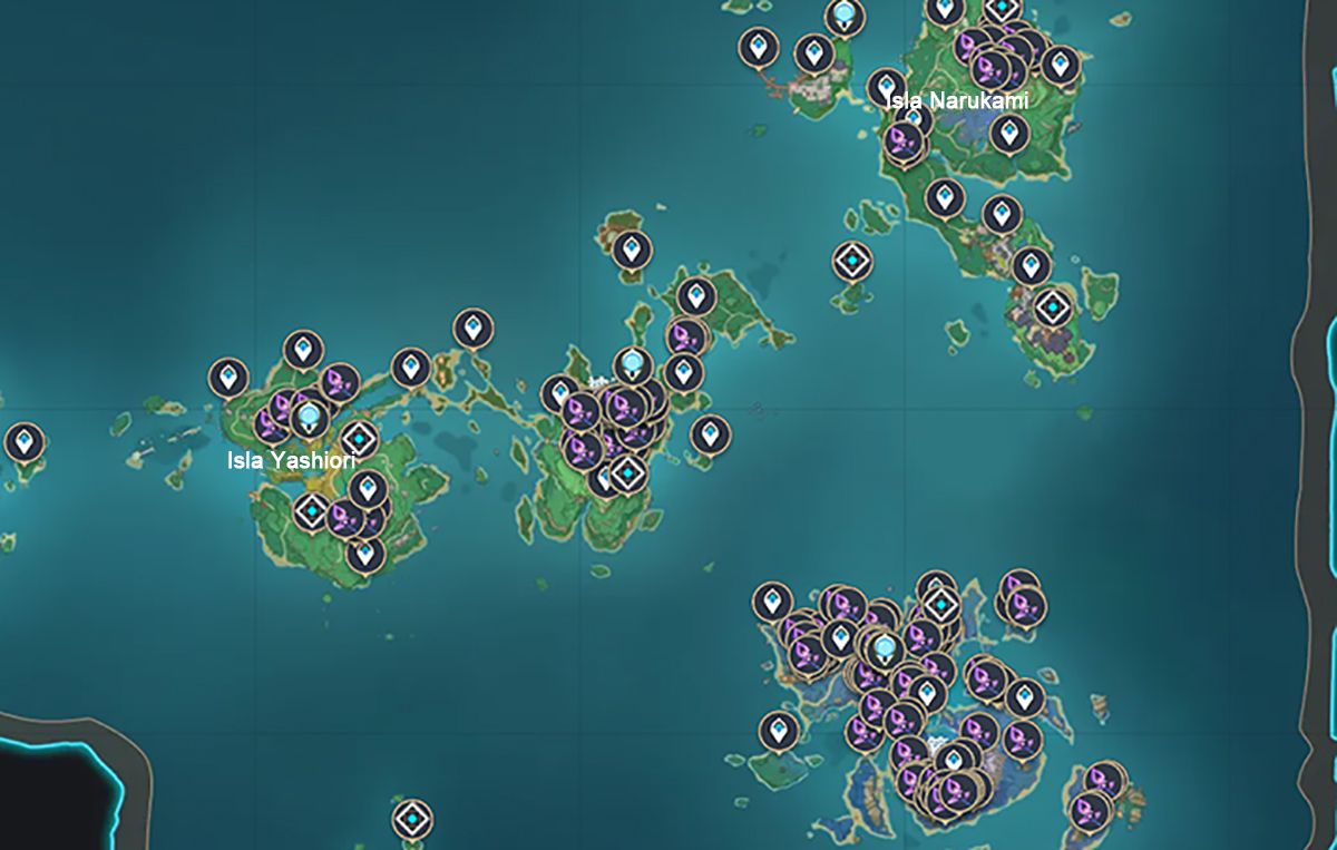 Guía de Rutas para Recolección de Percibetormentas (Total de 77 ...