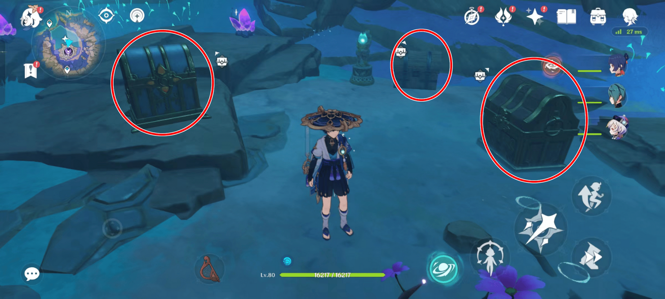 Guide to “Great Amakumo Peak” Underwater Puzzles on Seirai Island ...