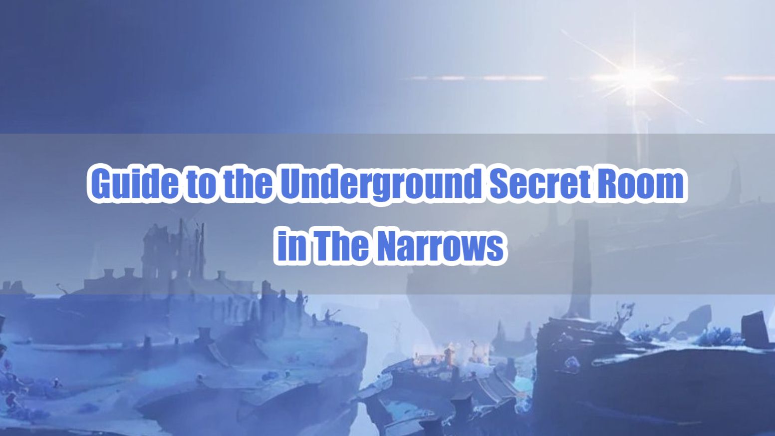 Guide to the Underground Secret Room in The Narrows Genshin Impact ...