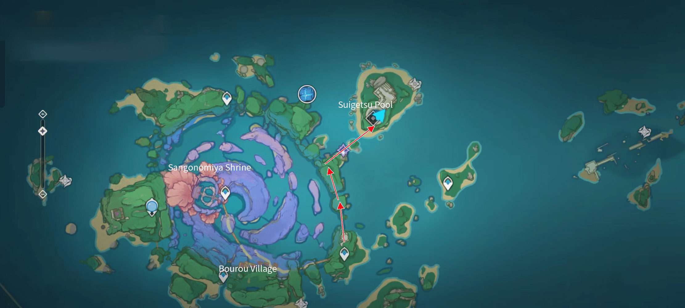 Suigetsu Pool Maze Puzzle Guide Genshin Impact | HoYoLAB