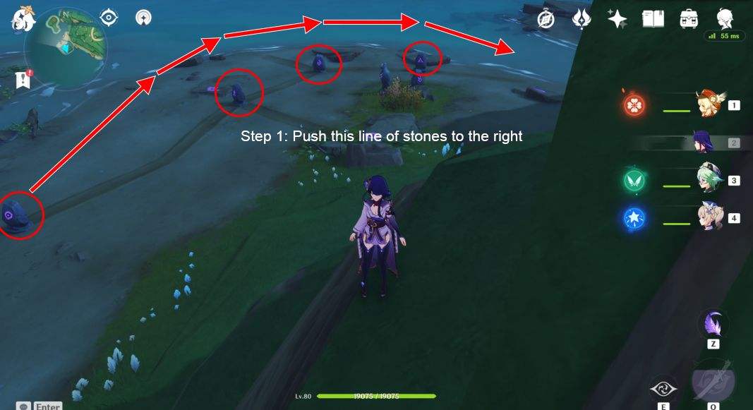 Tsurumi Island [Seven Stone Slates] Puzzle Guide Genshin Impact | HoYoLAB