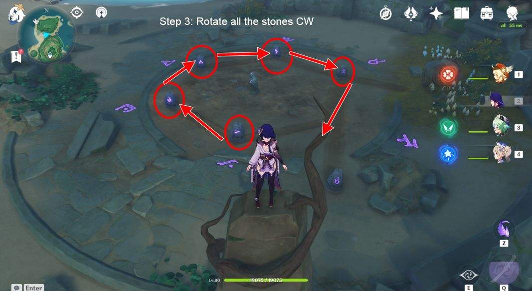 Tsurumi Island [Seven Stone Slates] Puzzle Guide Genshin Impact | HoYoLAB