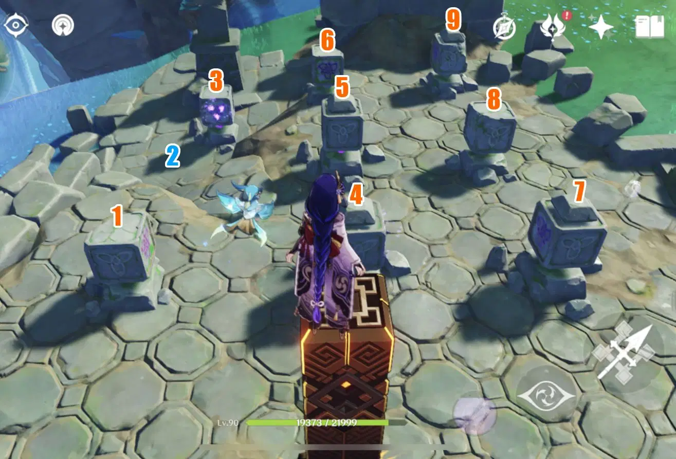 cube puzzle solution genshin