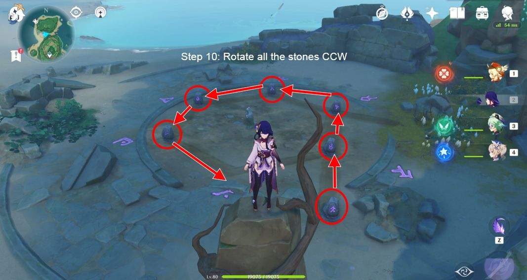 Tsurumi Island [Seven Stone Slates] Puzzle Guide Genshin Impact | HoYoLAB