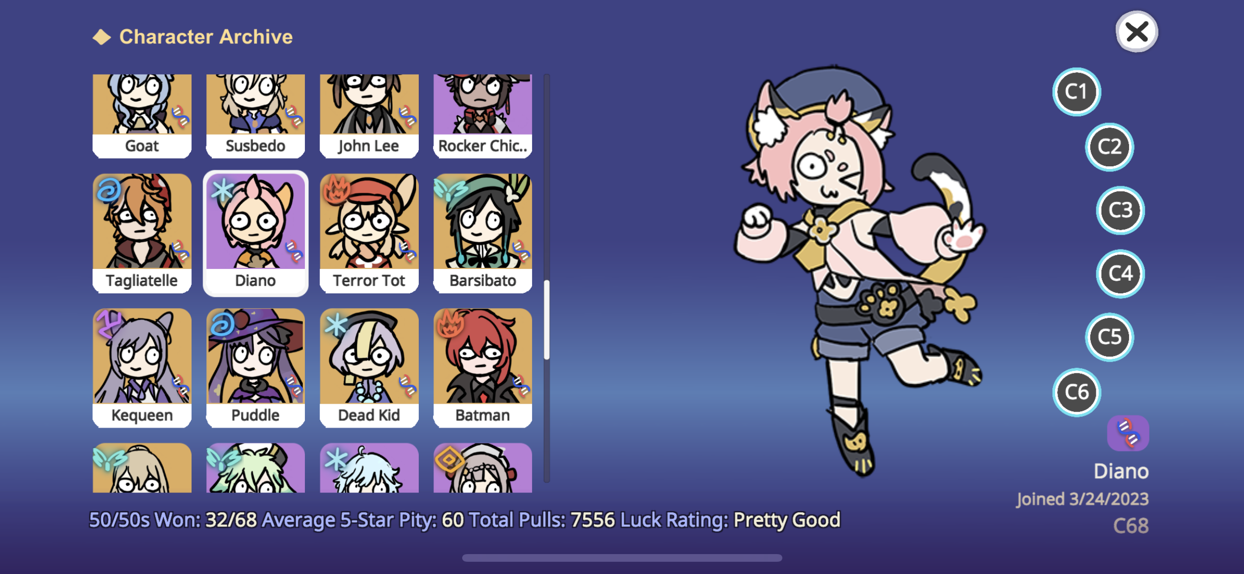 Silly wisher constellation. Genshin Impact | HoYoLAB