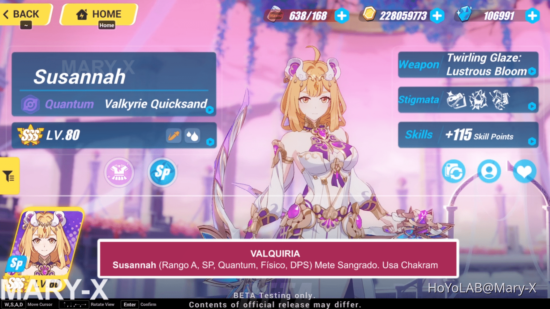 [V.6.5] Susannah (Valkyrie Quicksand) | Guía en Español | Honkai Impact 3rd Honkai Impact 3rd ...