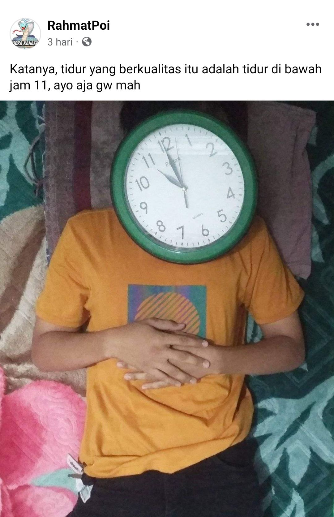 meme tidak manuk akal | HoYoLAB