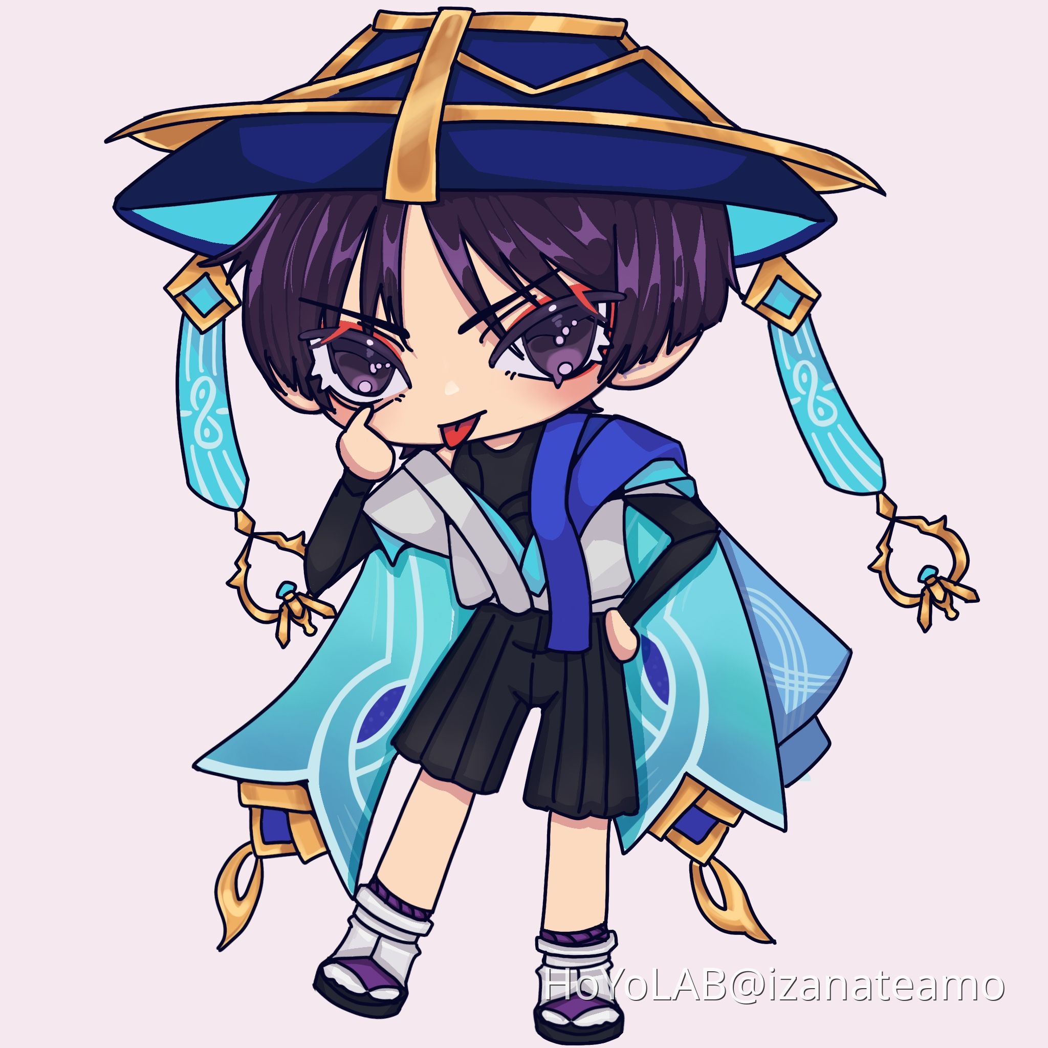 Chibi scara Genshin Impact | HoYoLAB