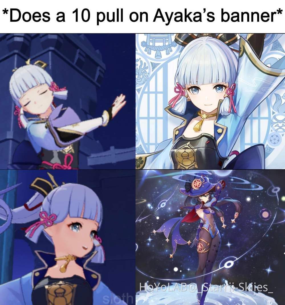 Kamisato Ayato/Ayaka memes🤣🤣🤣 Genshin Impact | HoYoLAB