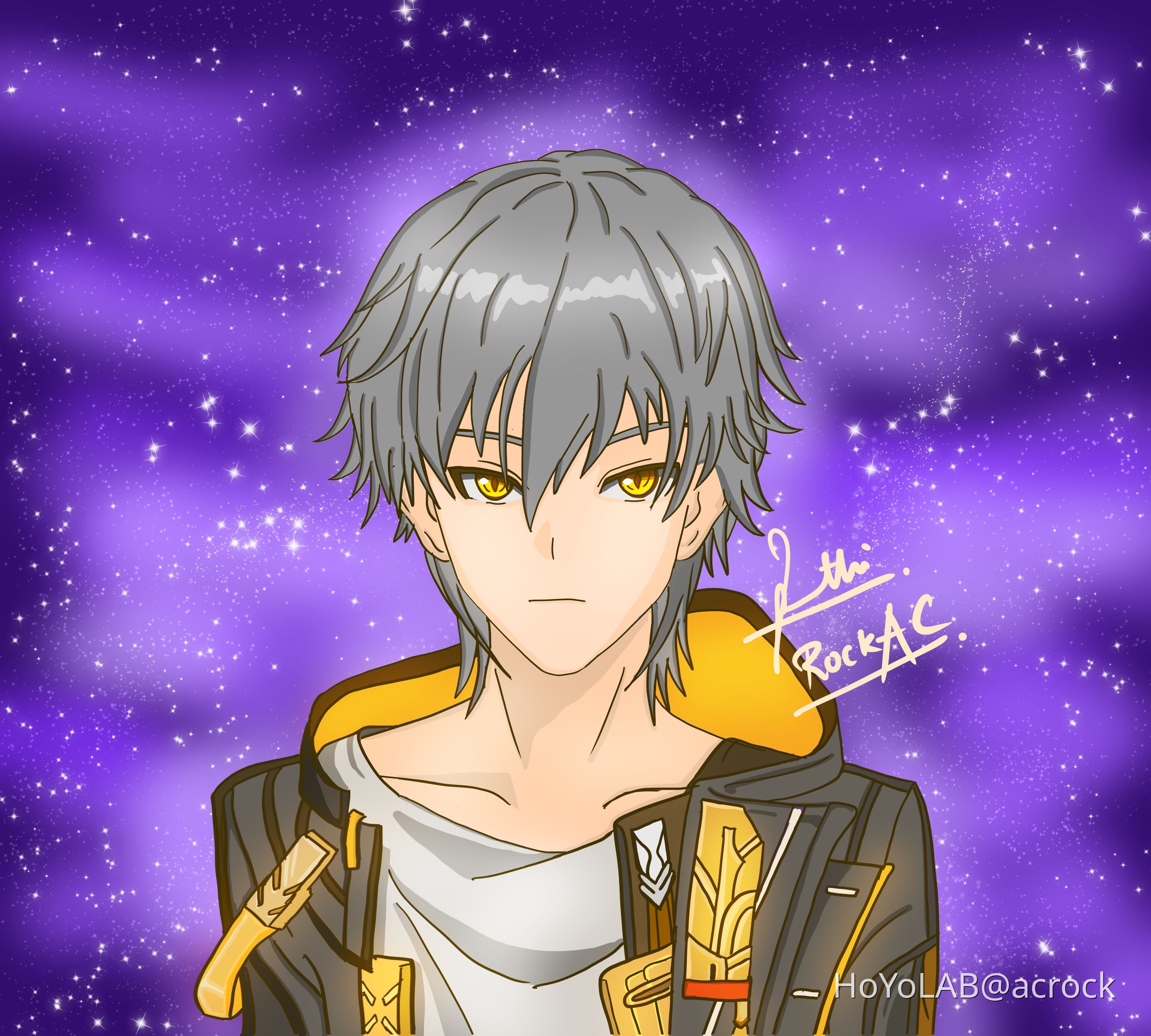 Honkai Star Rail Trailblazer Main Character my fan art Honkai: Star ...