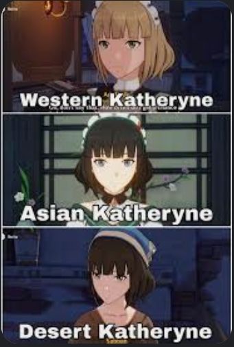 some Katheryne memes cause why not Genshin Impact | HoYoLAB