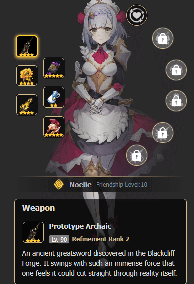 My Noelle build :P Genshin Impact | HoYoLAB