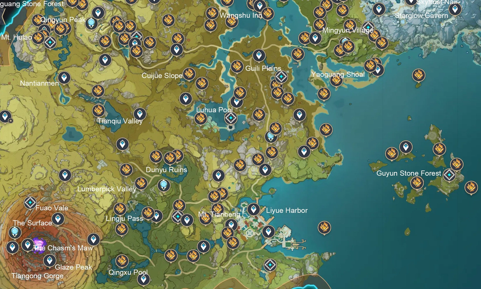 Geoculus Collection Guide (IV/VII) - Luhua Pool, Mt. Aocang & Huaguang ...