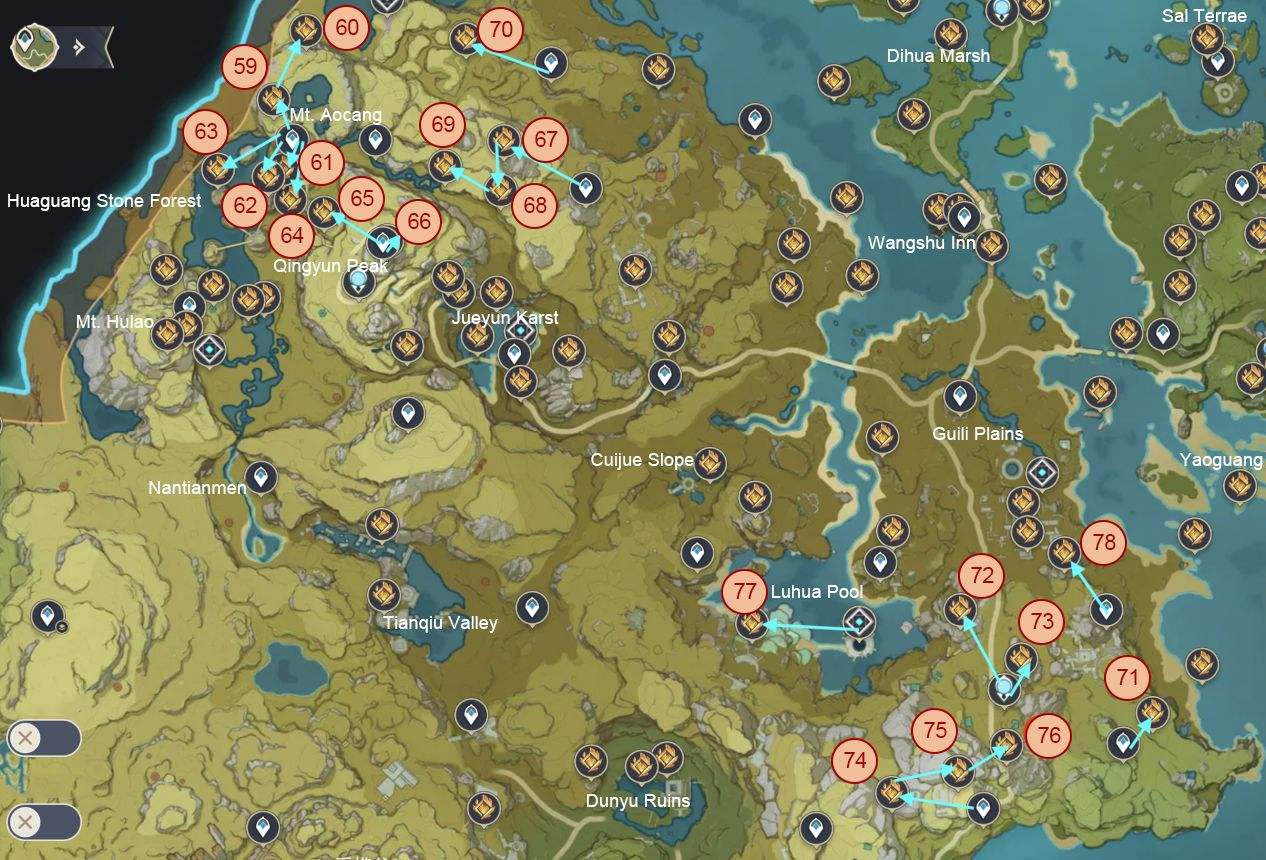 Geoculus Collection Guide (IV/VII) - Luhua Pool, Mt. Aocang & Huaguang Stone Forest (#59-78 ...