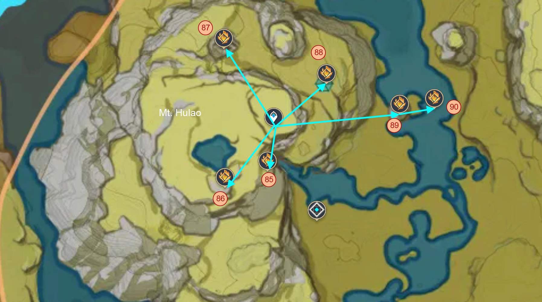 Geoculus Collection Guide (V/VII) - Mt. Hulao and Upper Right Mt ...