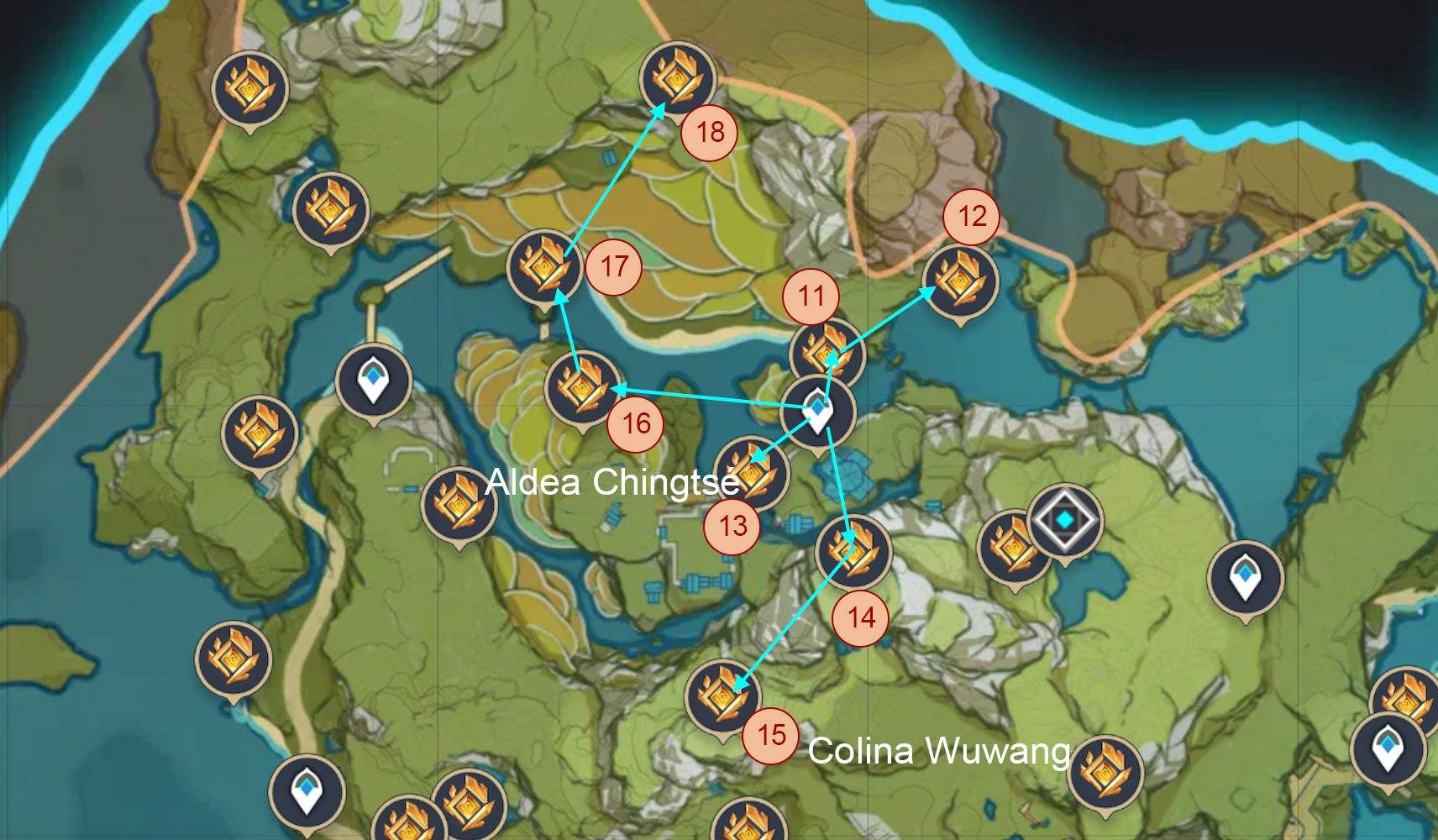 Recogida completa de Geóculus (I/VII) - Aldea Chingtsé & Colina Wuwang ...