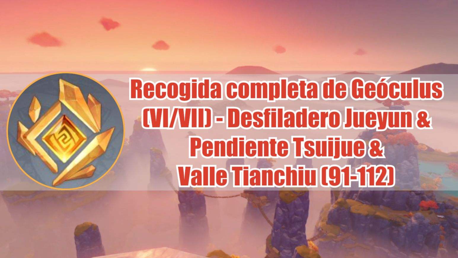 Resumen de las guías para la recogida de Geóculus Genshin Impact | HoYoLAB