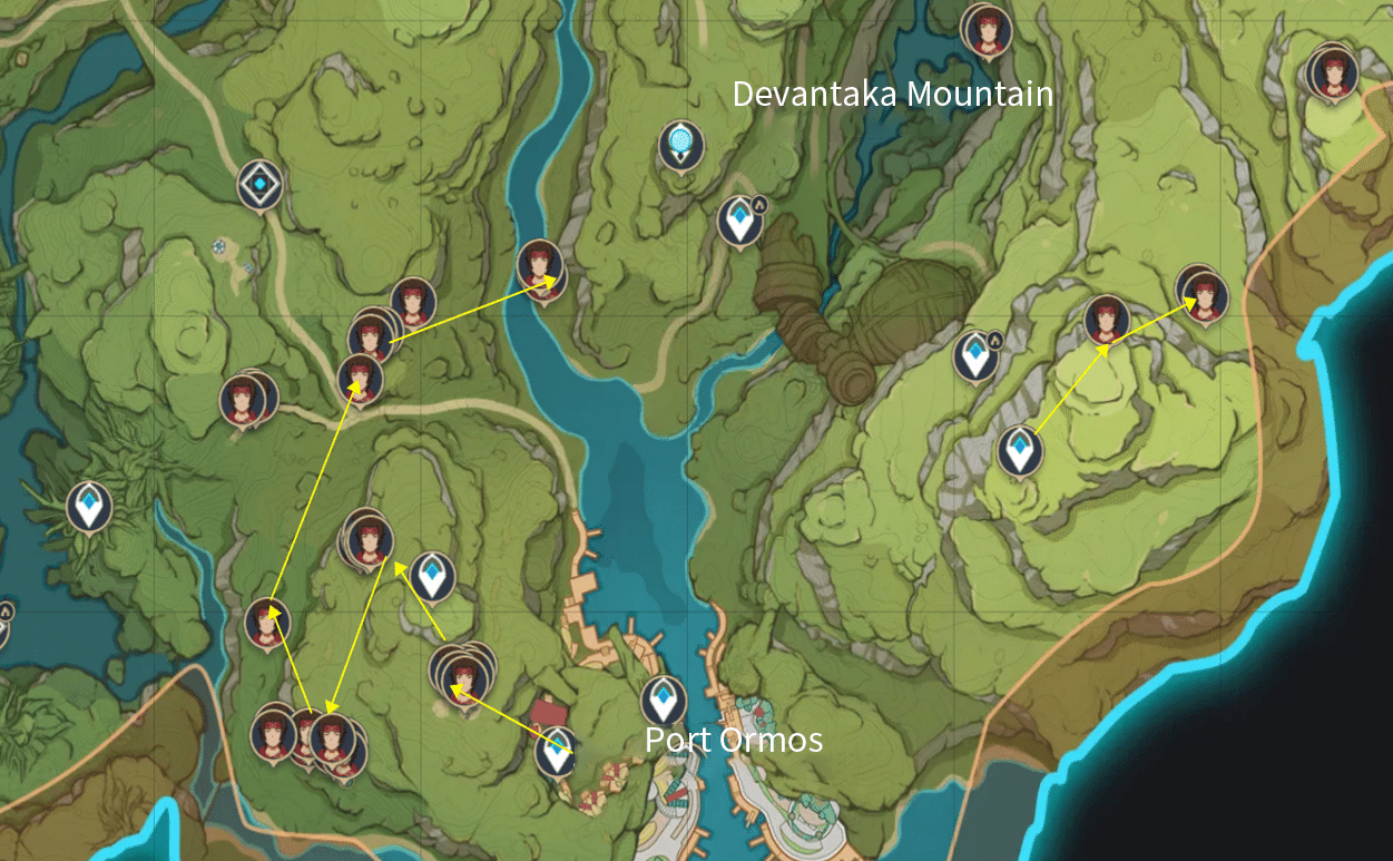 The Eremites*123 Farm Guide (Sumeru Forest) Genshin Impact | HoYoLAB