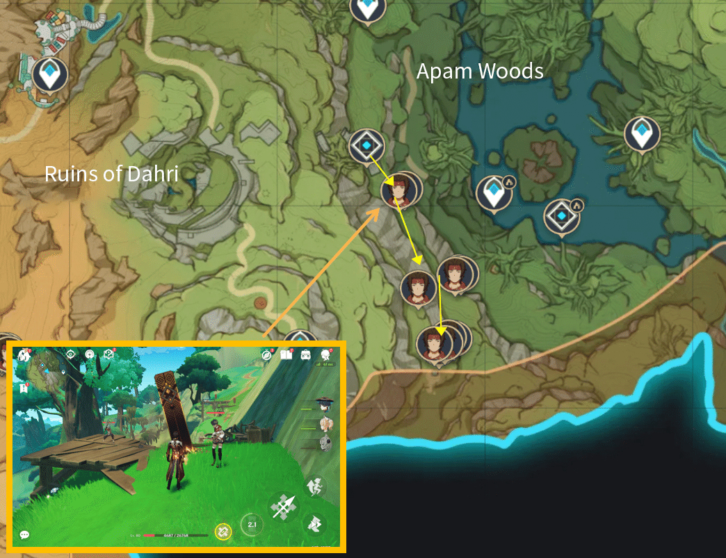 The Eremites*123 Farm Guide (Sumeru Forest) Genshin Impact | HoYoLAB