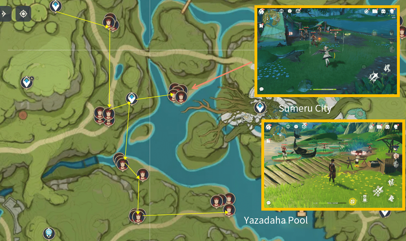 The Eremites*123 Farm Guide (Sumeru Forest) Genshin Impact | HoYoLAB