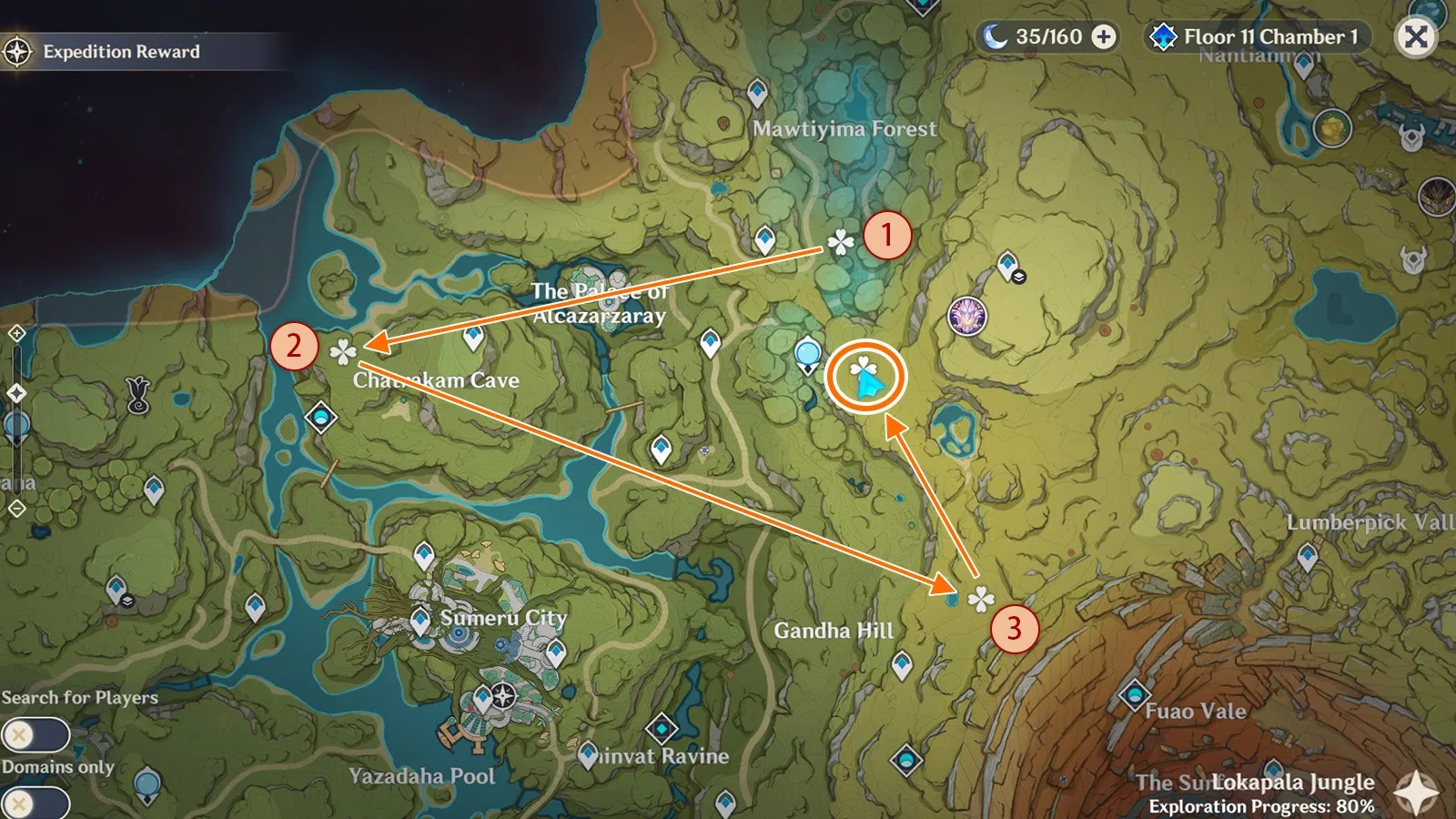 Guide to Three Arrow Rune Puzzles in Sumeru Genshin Impact | HoYoLAB