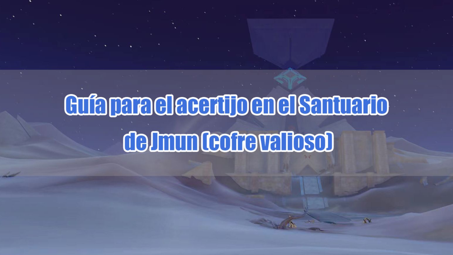 Guía para el acertijo en el Santuario de Jmun (cofre valioso) Genshin ...