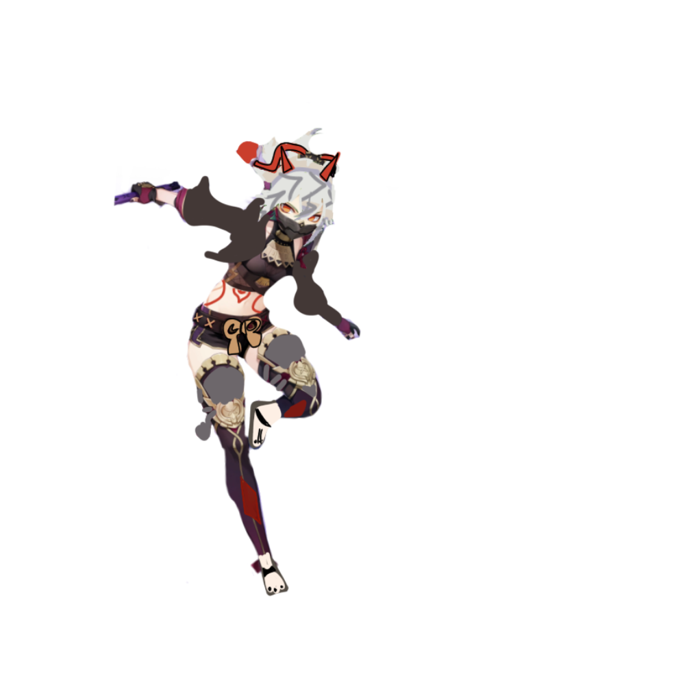 Itto and kuki Color switch Genshin Impact | HoYoLAB