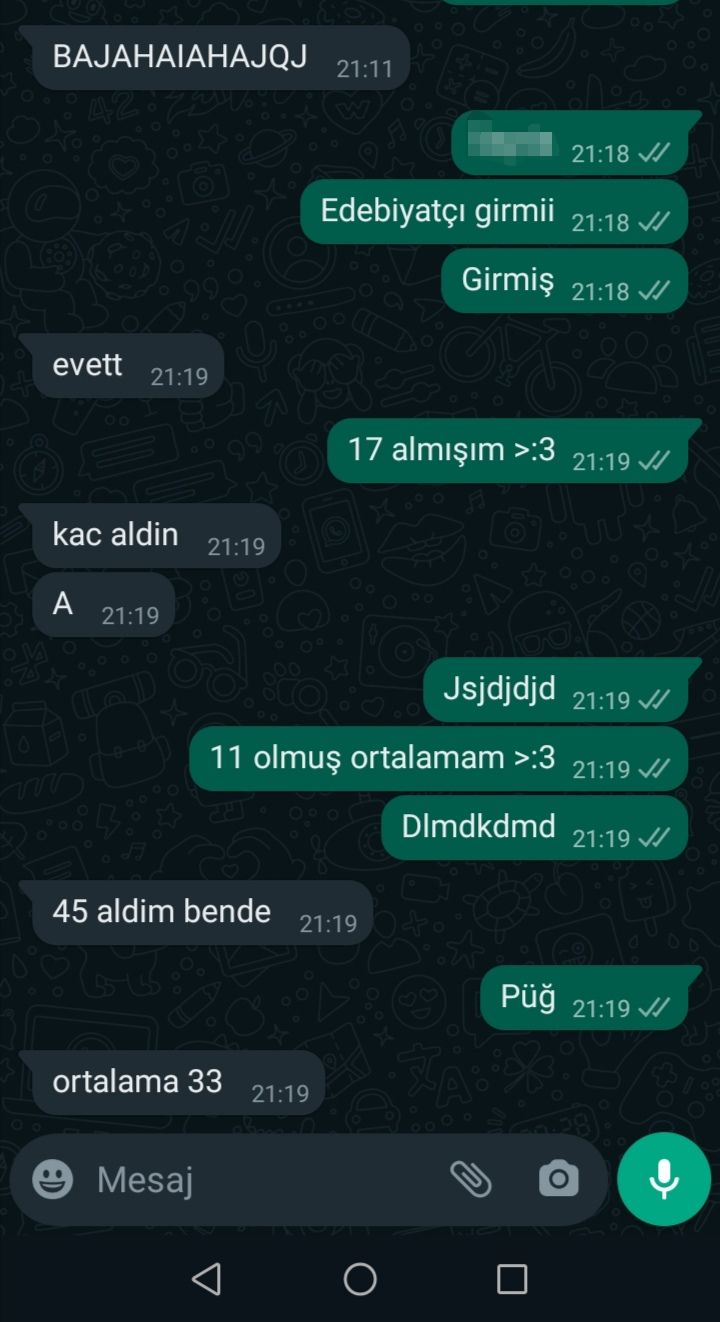 Lisede olup sınav haftası mesajlaşmak bunu nie attım bilmiyom Genshin ...