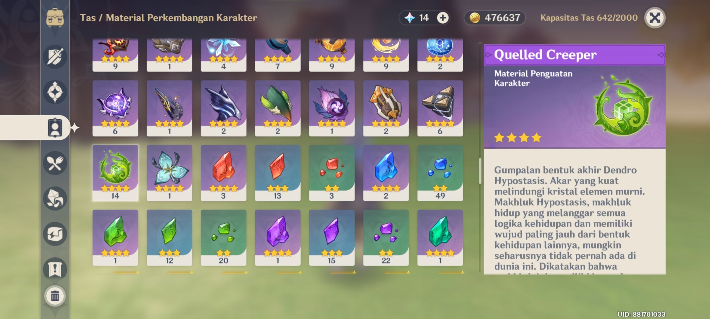 sebenernya udah pre farm buat Nahida, tapi apalah daya kalo udah ke ...