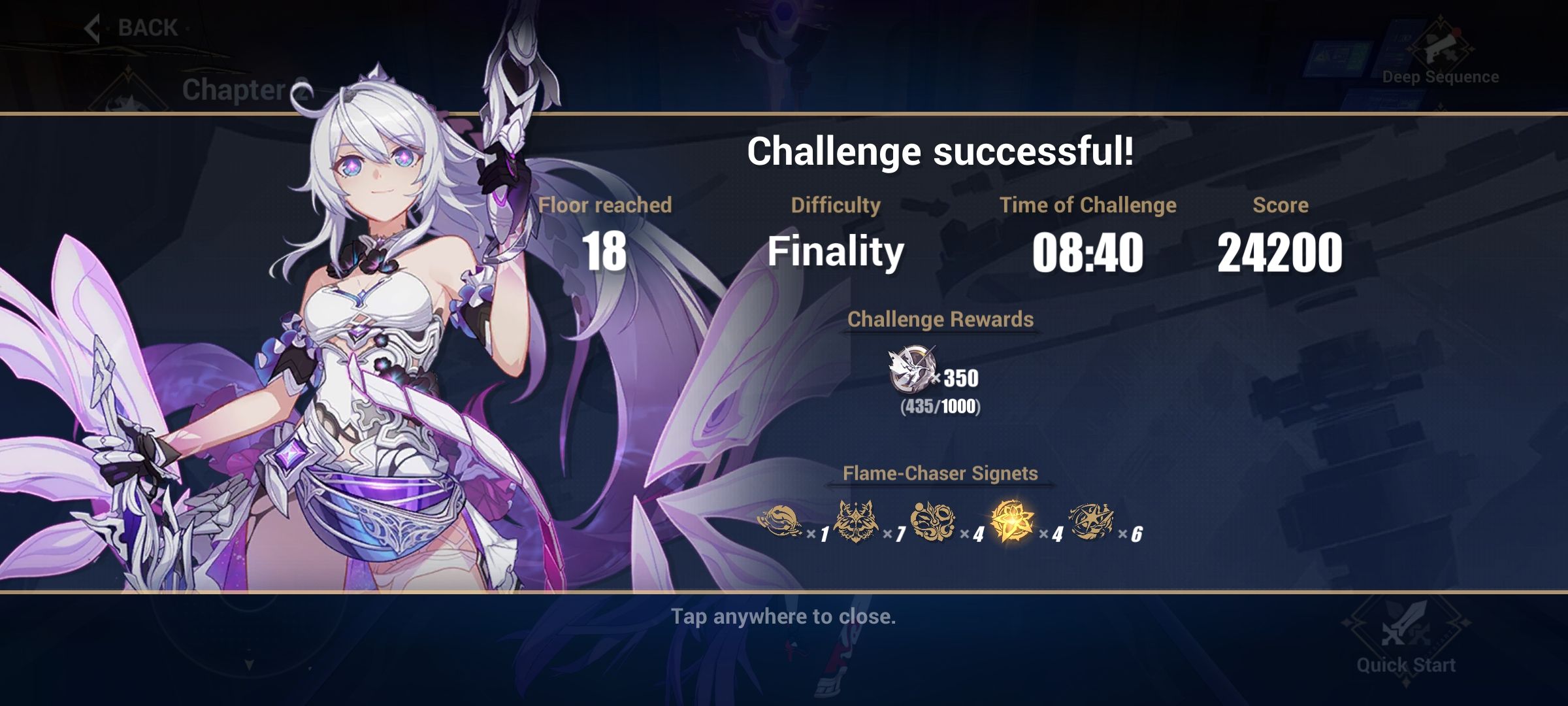 Kiana (HoFin) gave me the best clear time in Elysian Realm! Honkai ...