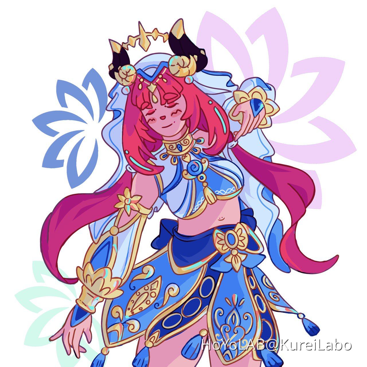 Nilou Fan Art Contest Genshin Impact | HoYoLAB