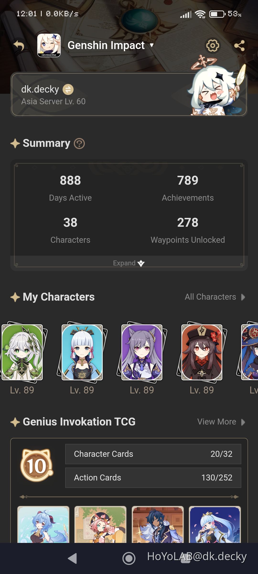 beautiful numbers = beautiful luck ? Genshin Impact | HoYoLAB