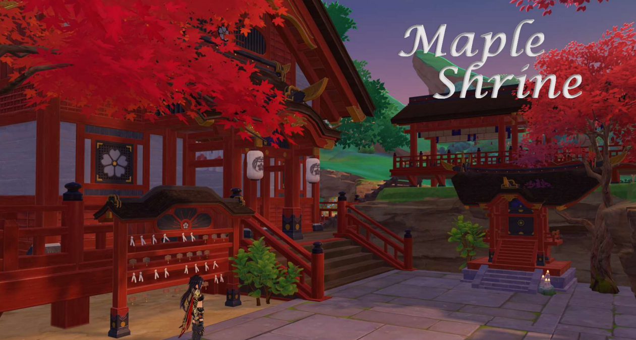 Maple Shrine {43567126144} | Silken Courtyard Genshin Impact | HoYoLAB