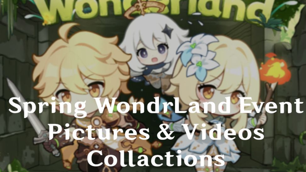 Spring WanderLand Event | Pictures & Videos Collactions Genshin Impact ...