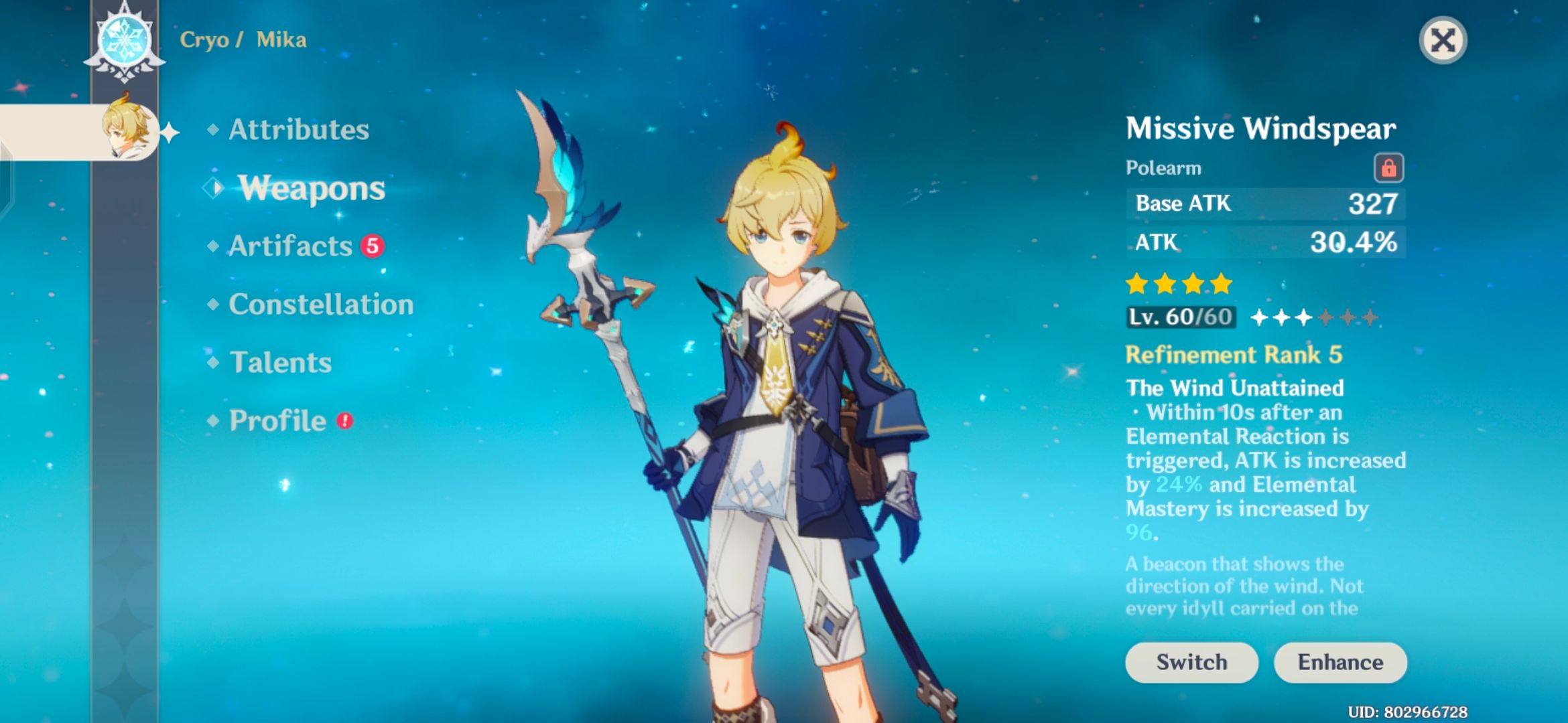 Mika is so cute! Genshin Impact | HoYoLAB