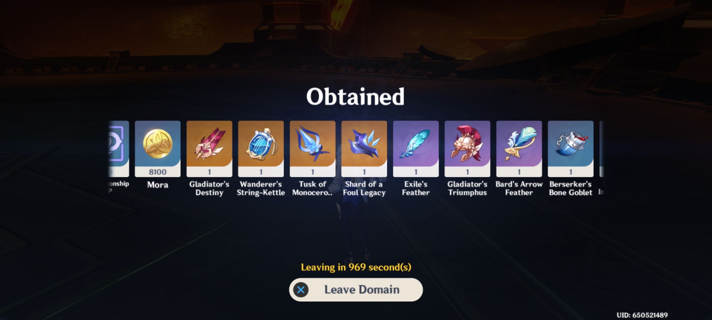 My Weekly boss drops Genshin Impact | HoYoLAB