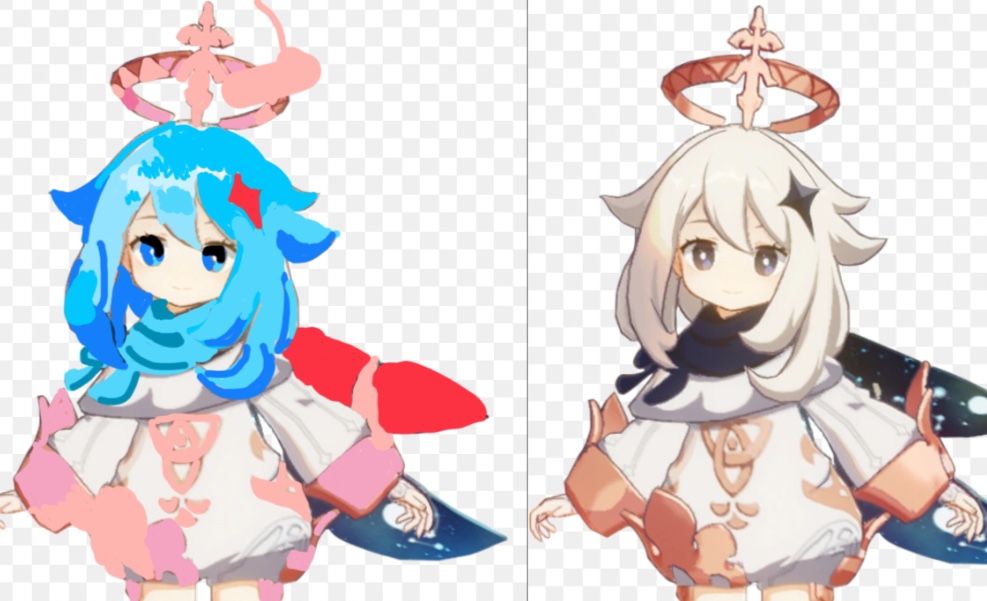 A color redesign of Paimon by me Genshin Impact | HoYoLAB