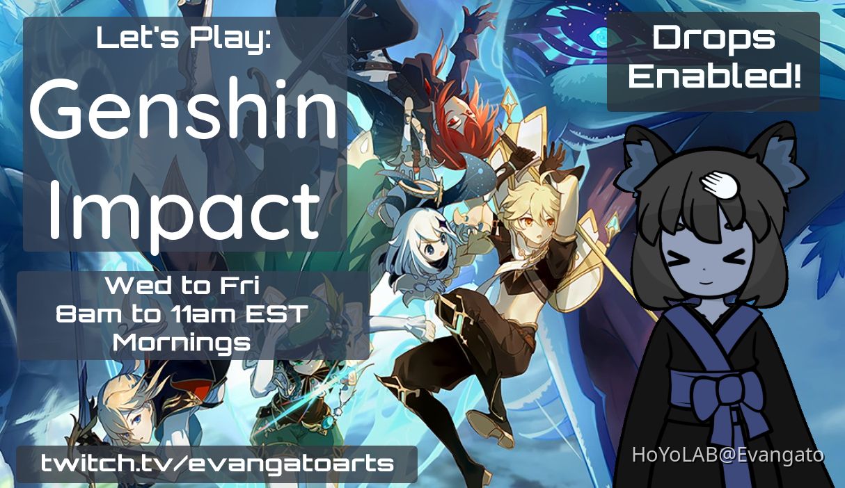 Streaming Genshin Impact from 12th April Onwards! Genshin Impact | HoYoLAB