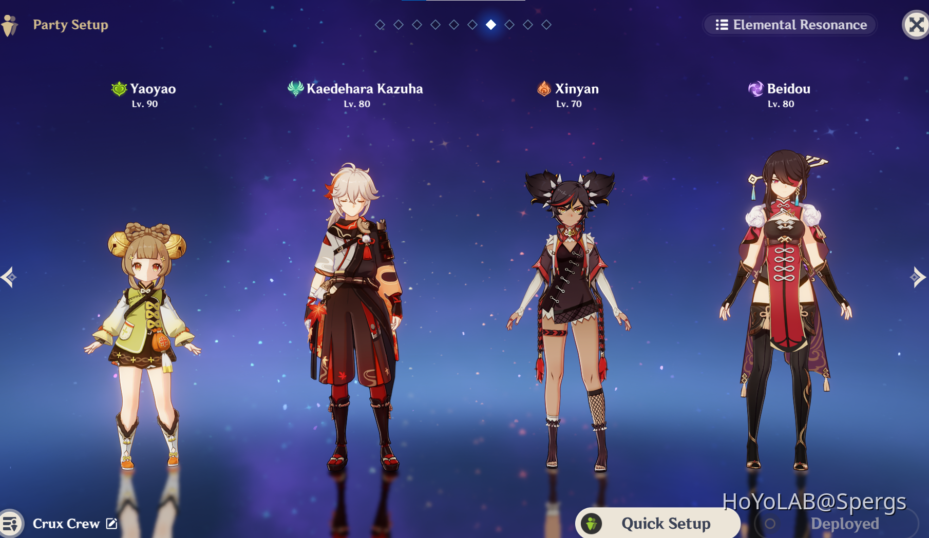 Crux Fleet Crew: Beidou and her kids. One of the funnest, wholesome ...