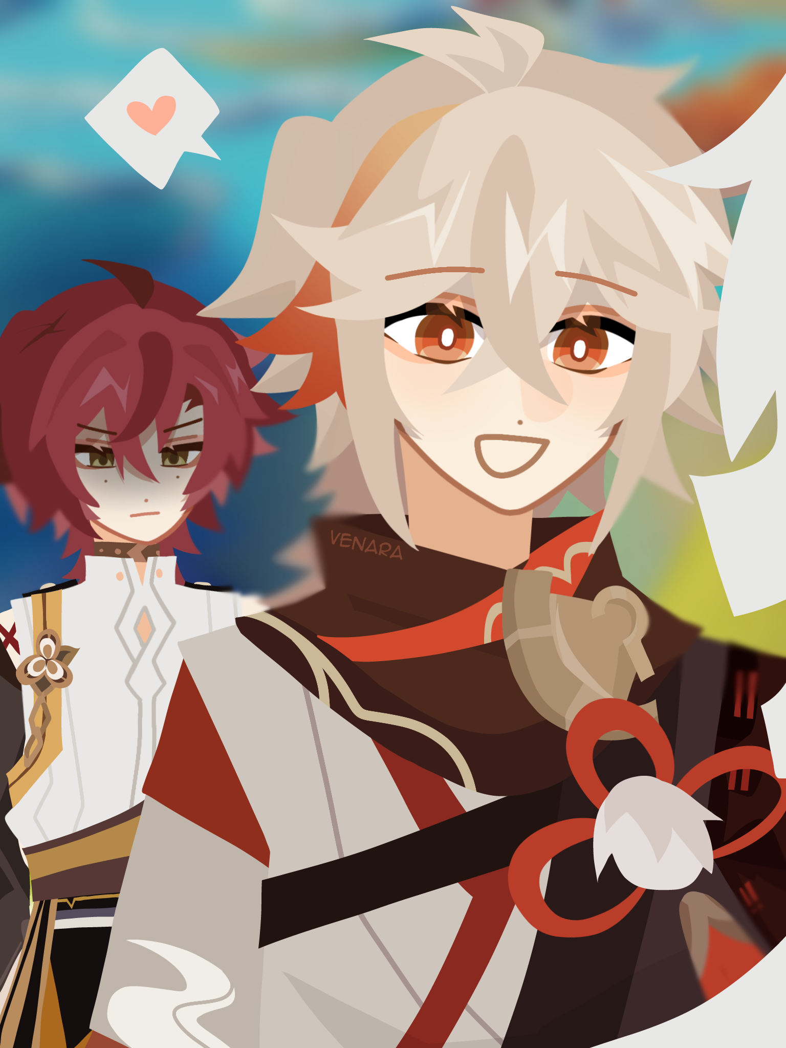 heikazu fanart ! Genshin Impact | HoYoLAB