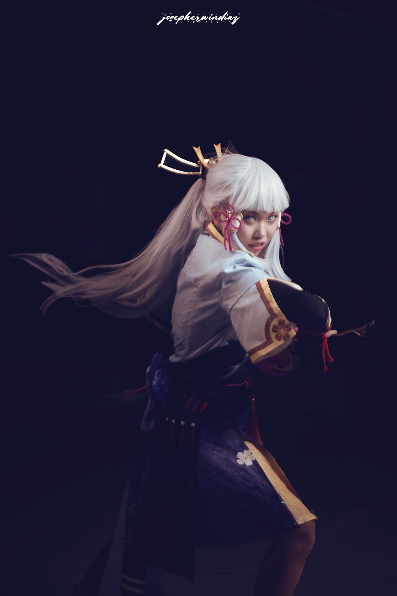 Kamisato Ayaka Cosplay Photoshoot Genshin Impact | HoYoLAB