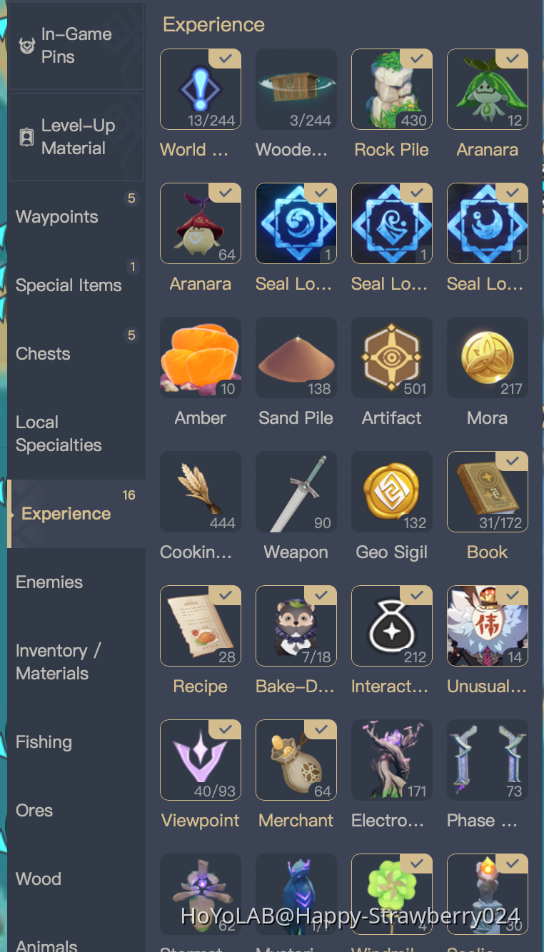 Where are the time-challenges on the Interactive Map? Genshin Impact ...