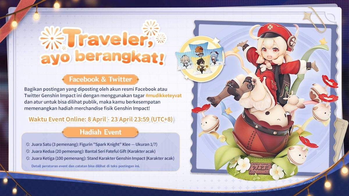 Ringkasan Event "Traveler, Ayo Berangkat!" Genshin Impact | HoYoLAB